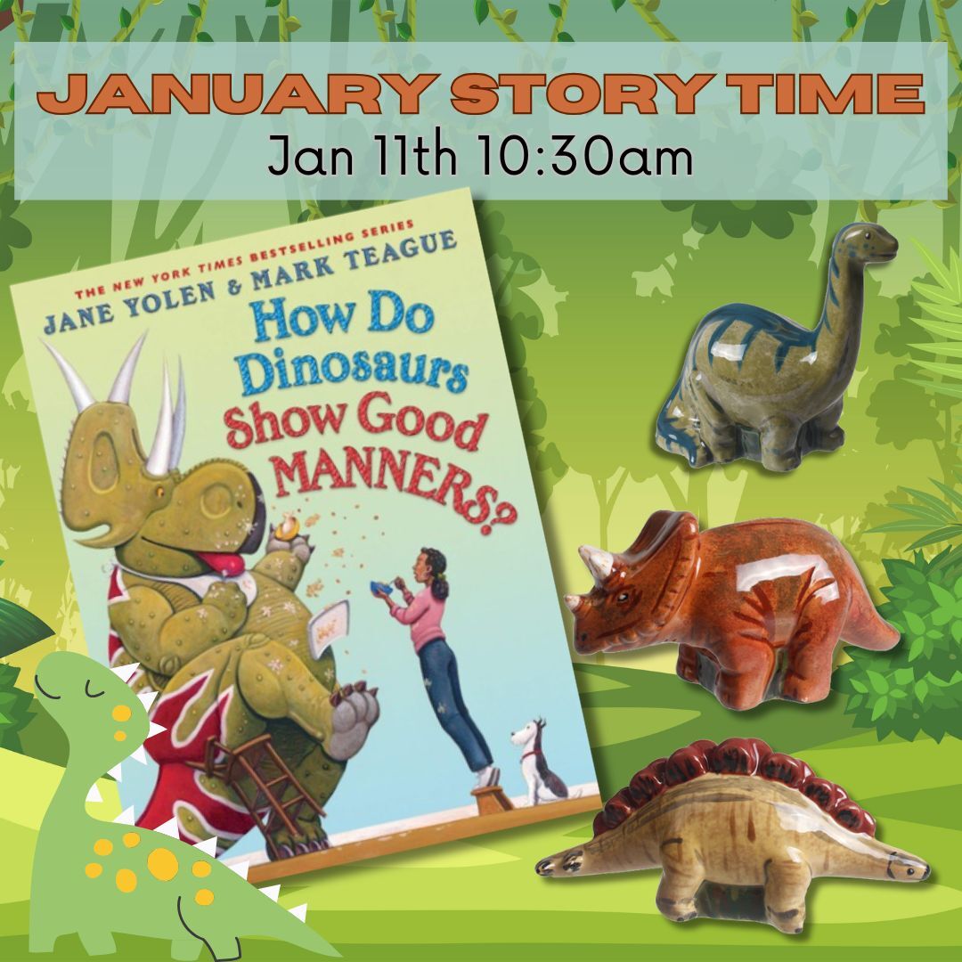 January Story Time | Create Joy diy Studio LLC