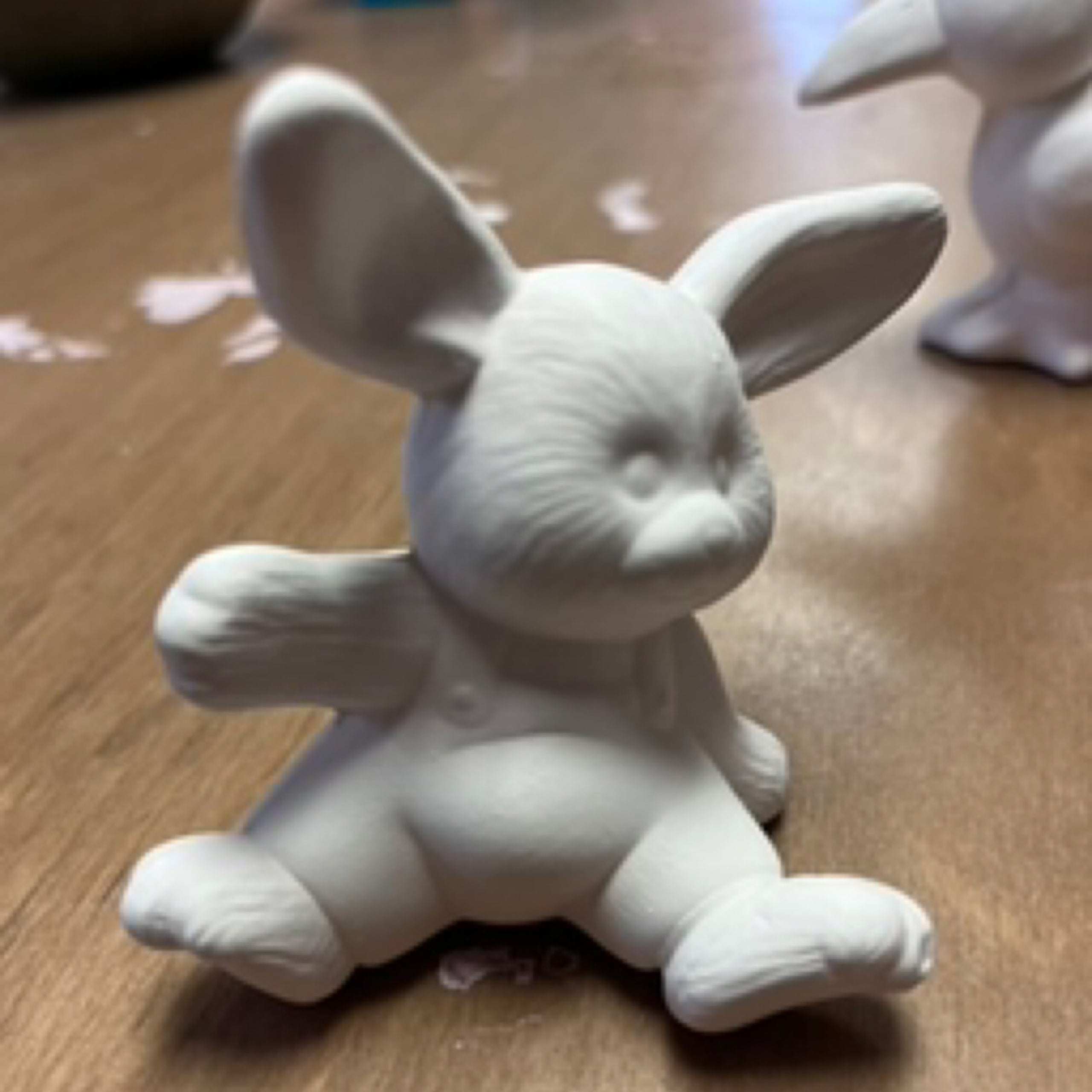 Small Bunny with Overalls | Create Joy diy Studio LLC