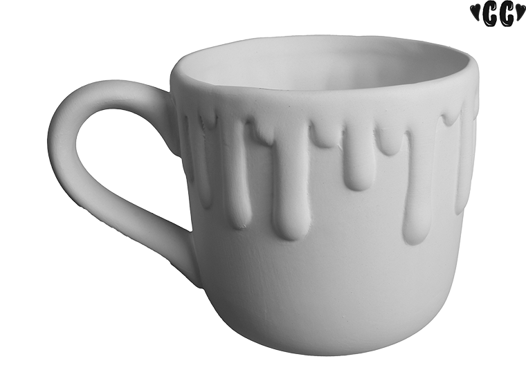 Rainbow Drip Mug | Create Joy diy Studio LLC